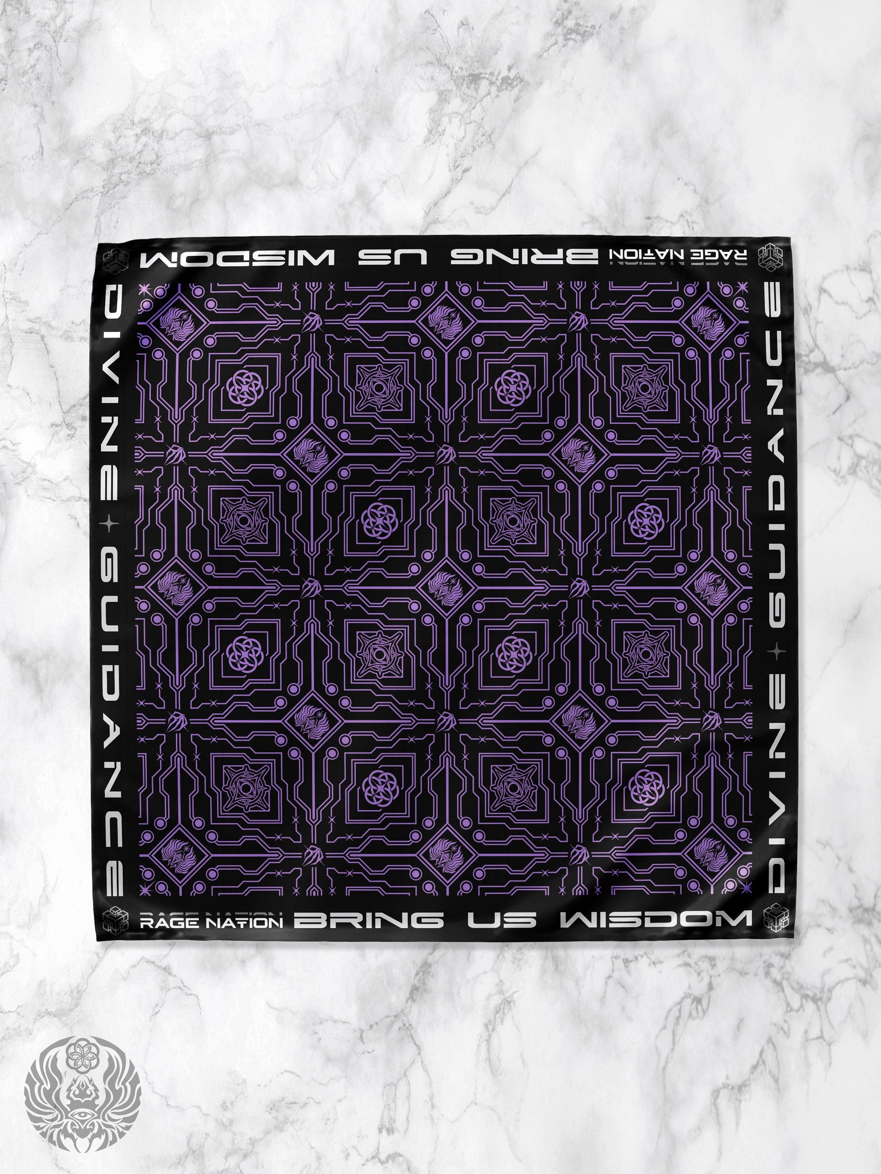 DIVINE GUIDANCE PURPLE Bandana