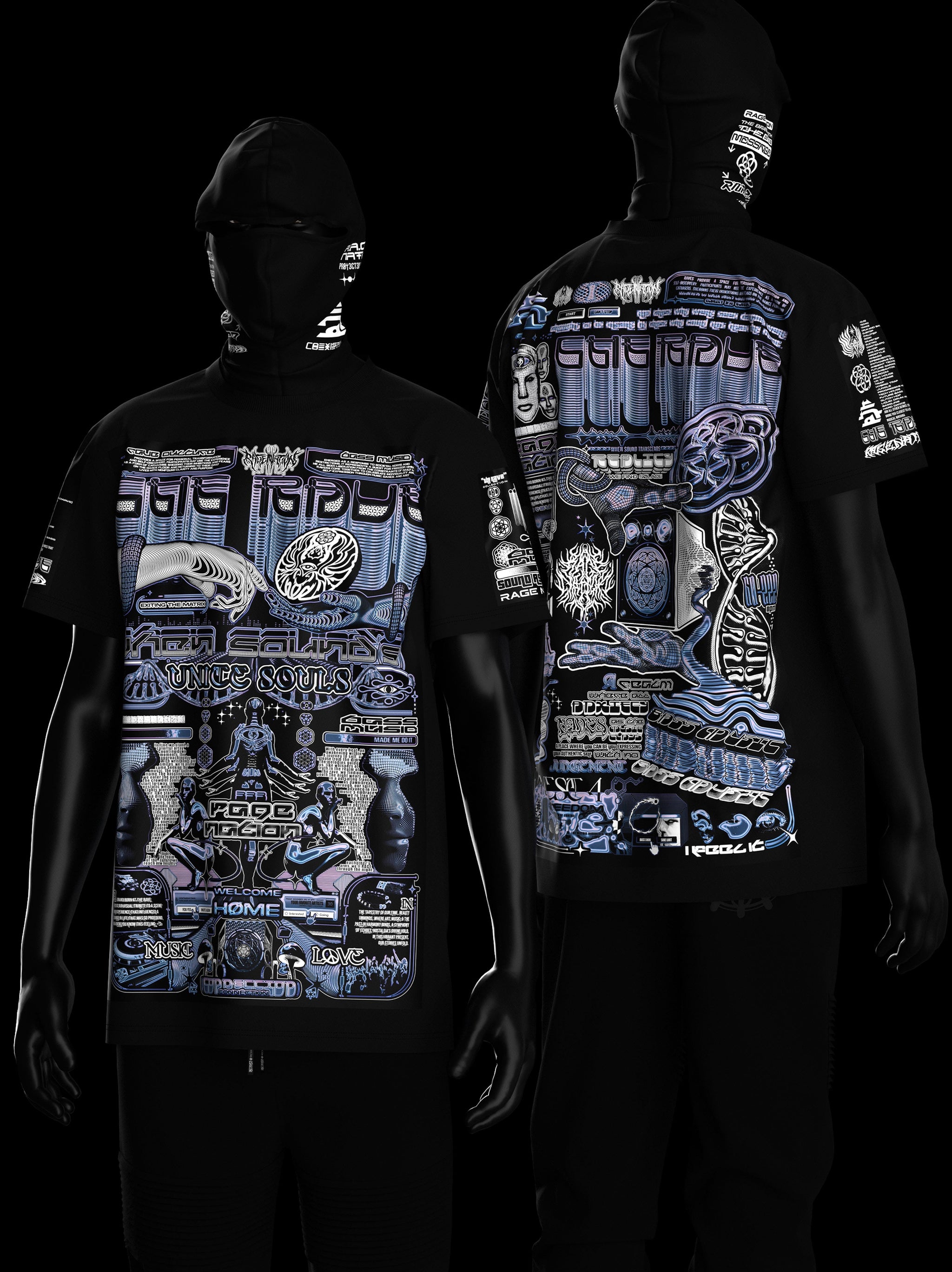 THE RAVE V3 RAGE Variant Premium T-Shirt