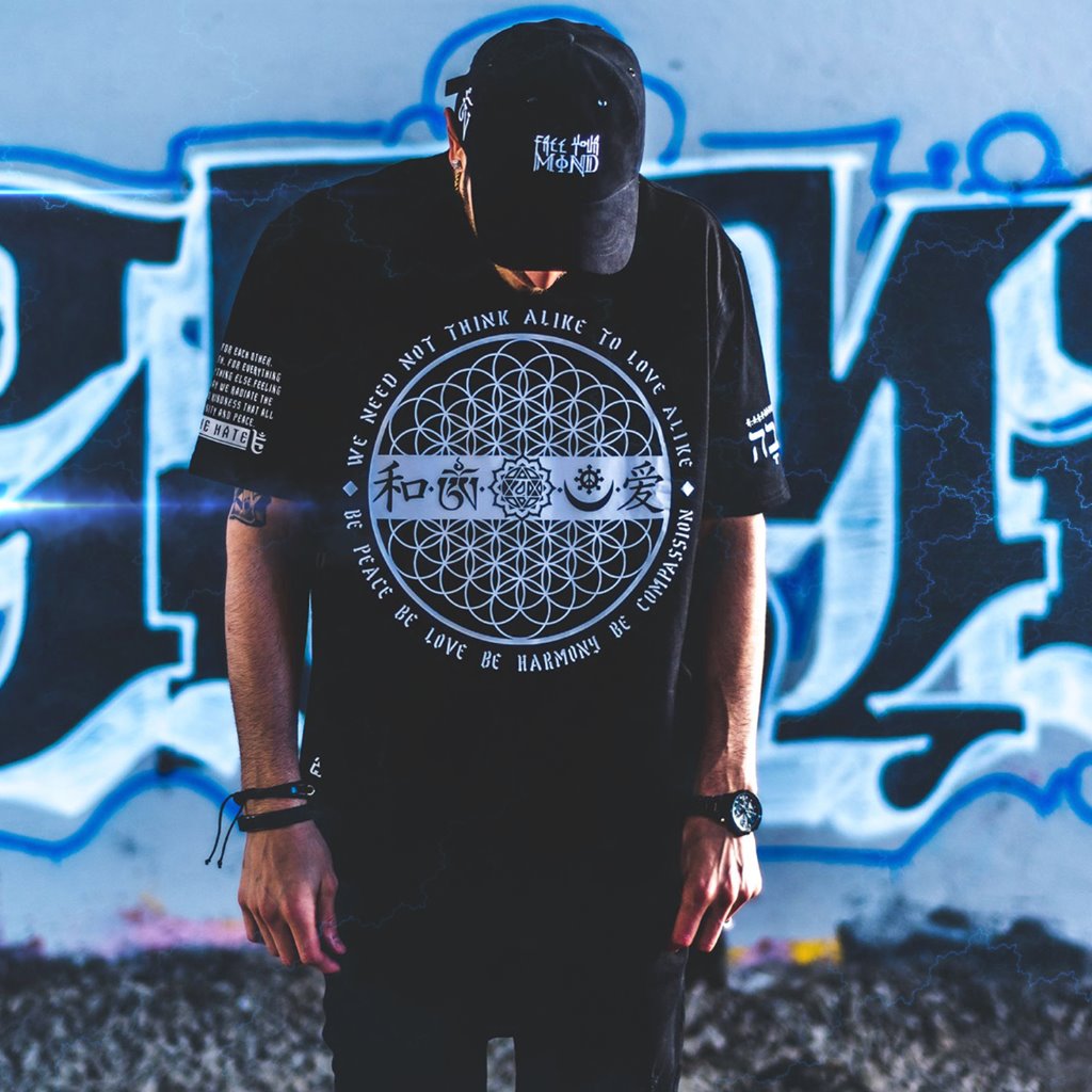 LOVE IS THE ONLY LAW • Scooped T-Shirt